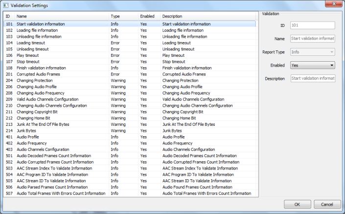 AAC Audio ES Viewer - Jongbel Media Solutions